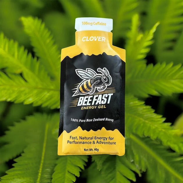 Bee Fast Energy Sports Fuel - Clover + 100mg Caffeine 40g | Gearshop NZ