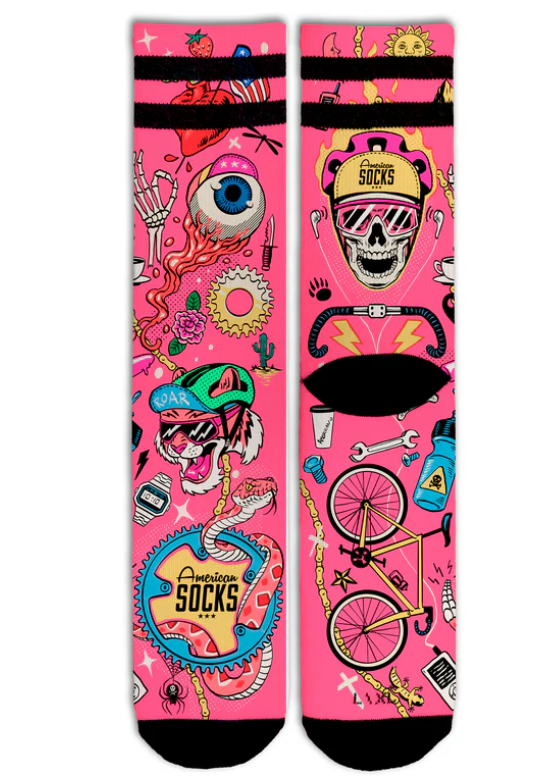 American Socks Signature Mid High Socks - Cycling Beast | Gearshop NZ