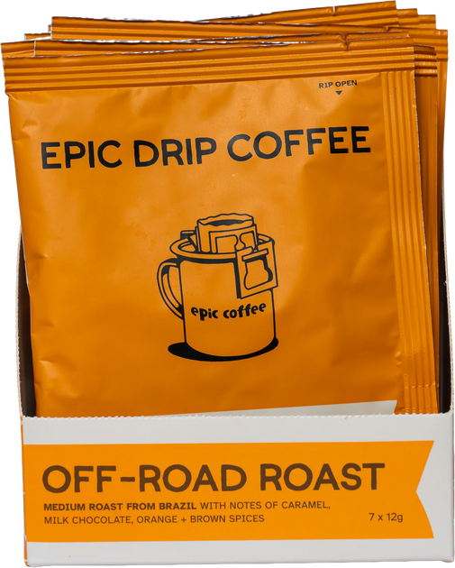 Epic Off Road Roast 7pk Drip Coffee | Gearshop NZ