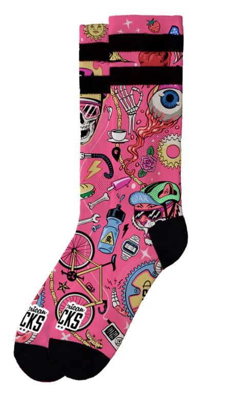 American Socks Signature Mid High Socks - Cycling Beast | Gearshop NZ