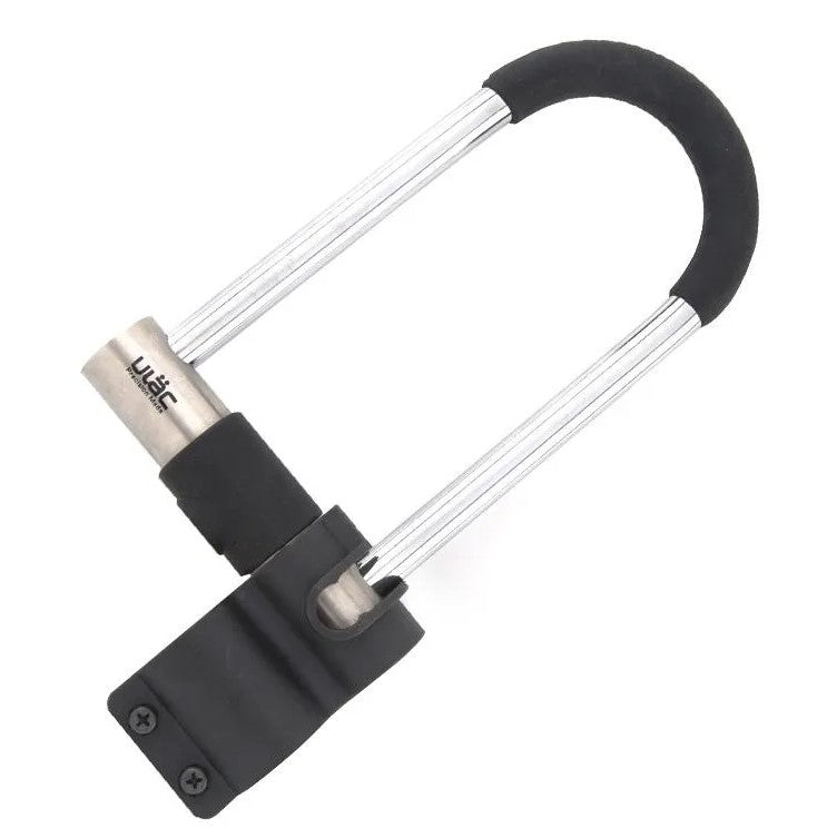 ULAC Kaiser U-Lock Hardened Steel Lock 78mm x 170mm Black | Gearshop NZ